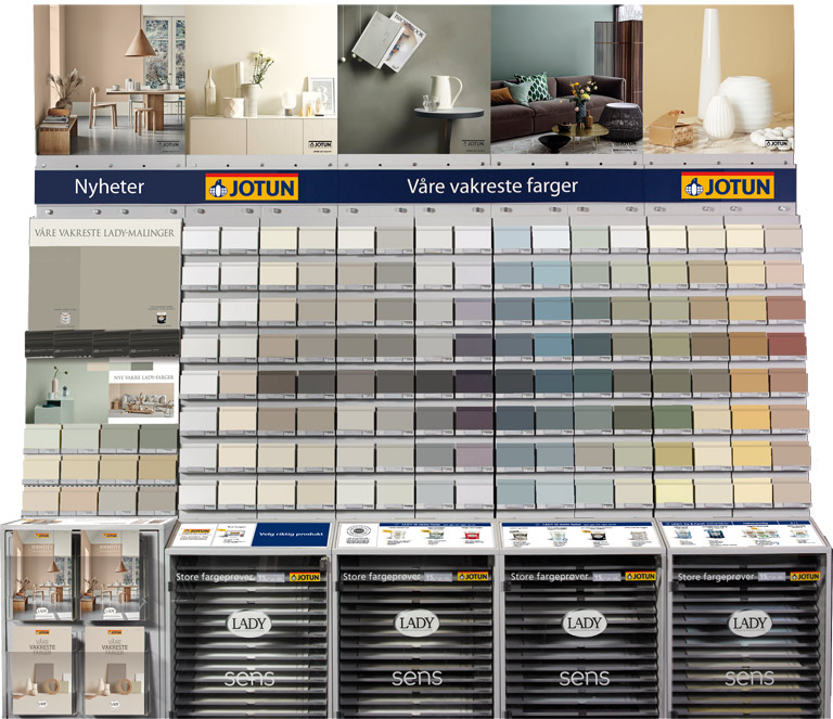 Vores smukkeste farver - Se det nye farvekort fra Jotun